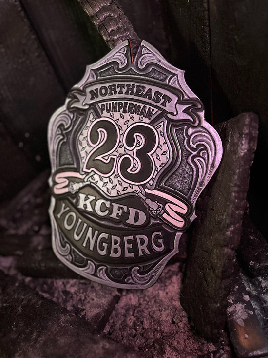 XL Retirement Shield – Fitzwater Leather